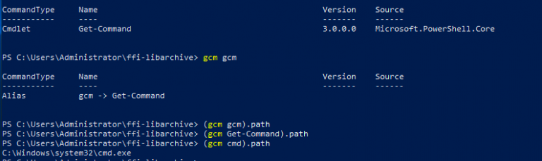 Windows command equivalent to which - Code, Strings, and Keys